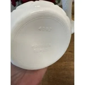 Hoosier | Accents | Hoosier Glass Milk Glass Vases Quilted Diamond ...